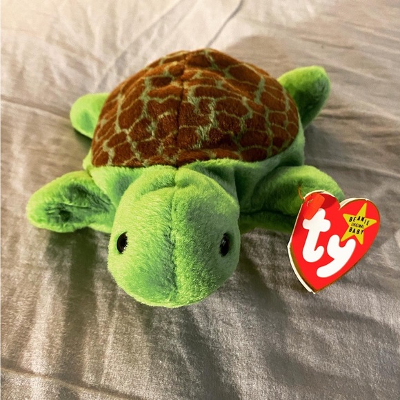 Ty | Toys | Vintage Speedy The Turtle Beanie Baby | Poshmark